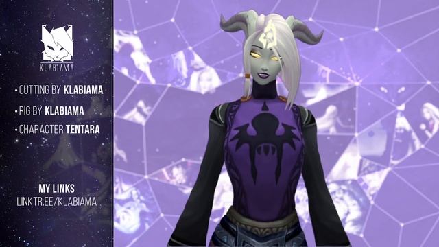 Vtube based on a character from game