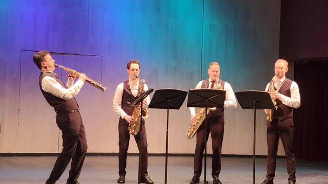 "Российский квартет саксофонистов" - "Бесаме Мучо"