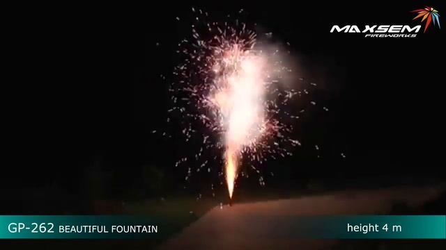 Maxsem Fireworks GP-262 BEAUTIFUL FOUNTAIN