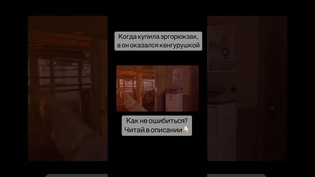 Эргорюкзак безвреден для малыша, а переноска-кенгуру - вредна и опасна ❌