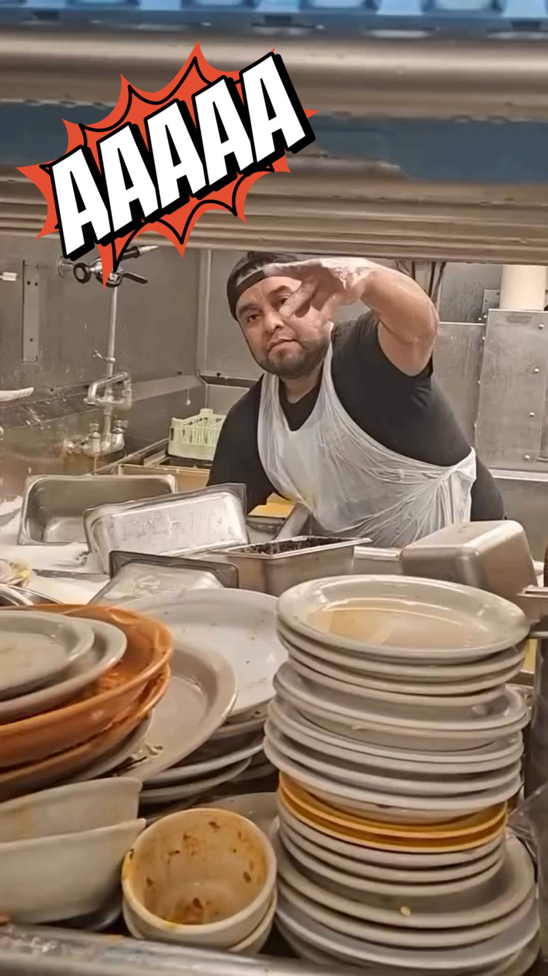 Что происходит на кухне ресторана в запару?