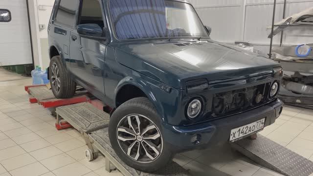 Скоро уже поедет!   Нива.