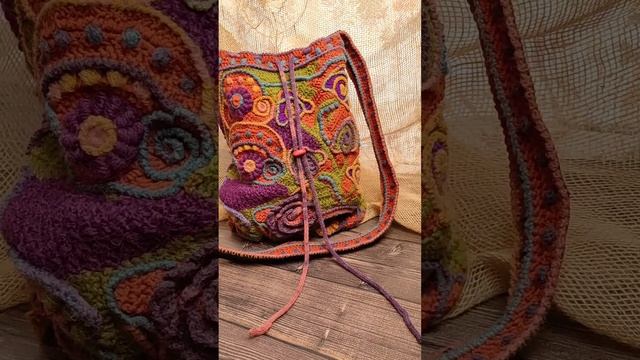 Вязаная торба без шнура - это не естественно