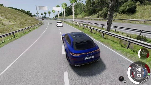 BeamNG.drive - катаюсь в Испании