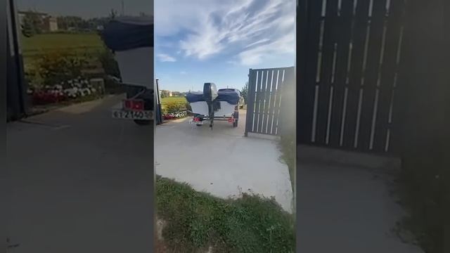 Убитая лодка.Два года ждали.