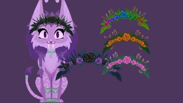 Wreath rose | VtubeStudio assets