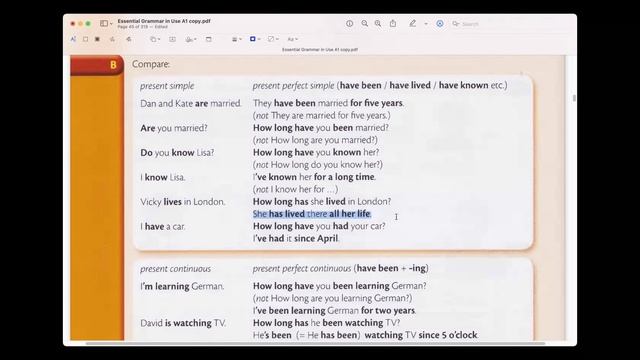 18. Present Perfect Simple or Continuous? (how long)