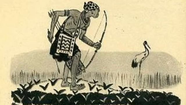 Почему журавль стоит на одной ноге - сказки народов Бирмы (аудио сказка)