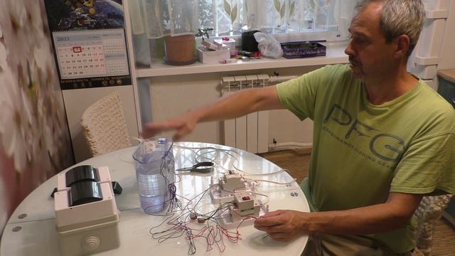 Автоматический долив воды в систему автополива теплицы