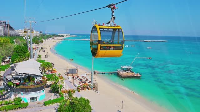 Walking Along The Beach, Kish Island, Iran