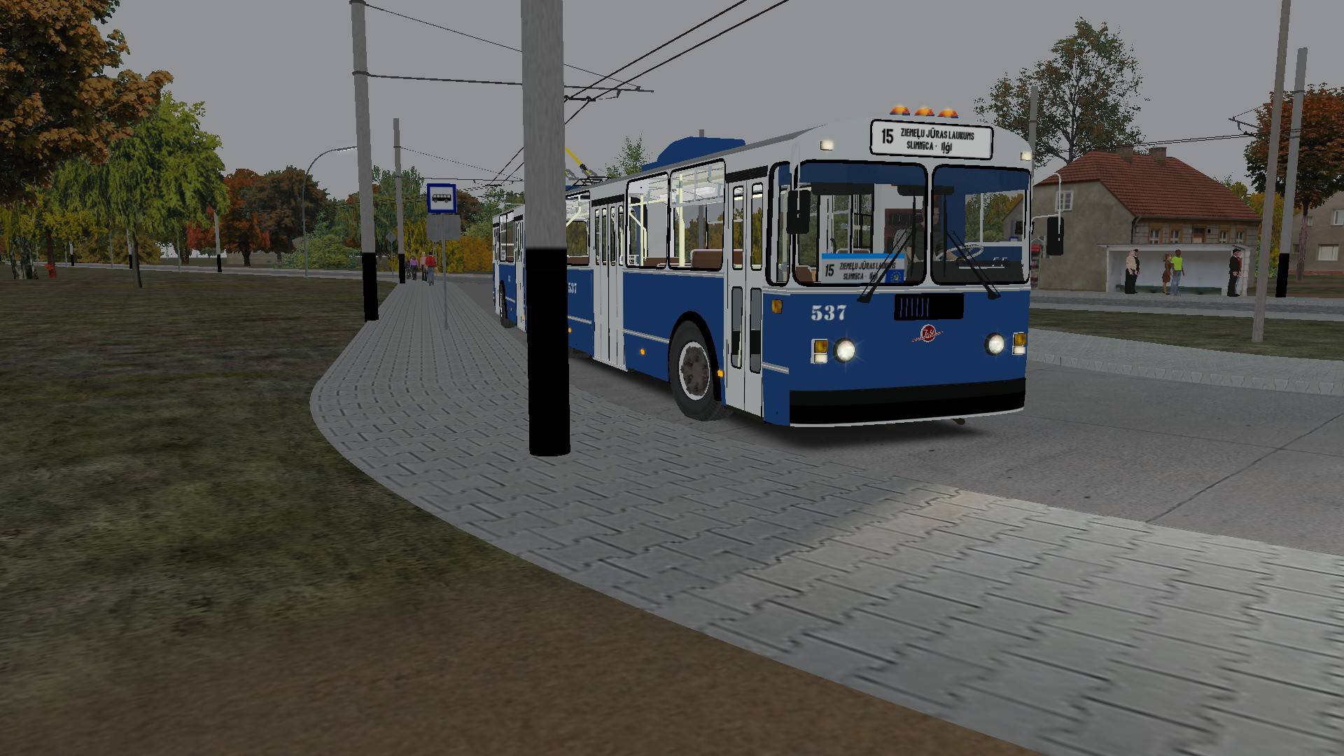 OMSI 2 - BCS. LIEPĀJA - MARŠRUTS 15.