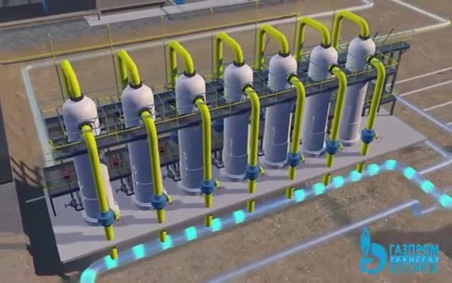 Учебный фильм _Трубопроводный транспорт газа_ - Часть 1