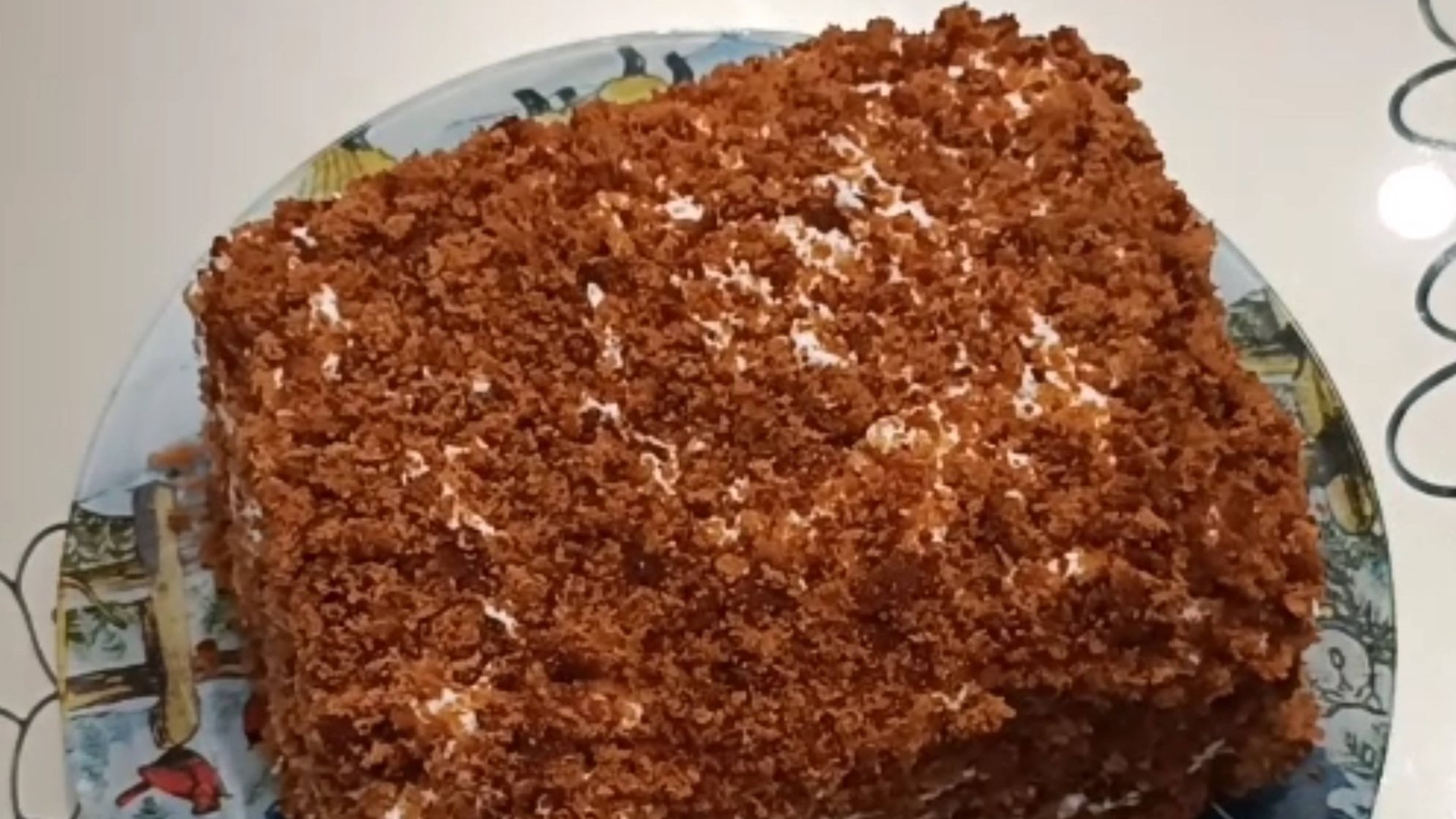 Вкусный, сочный медовик за 15минут