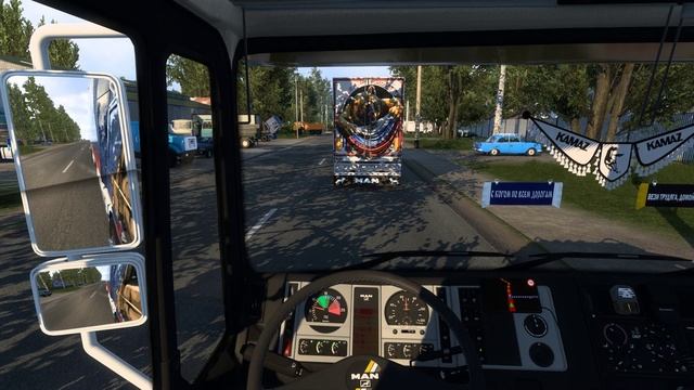 EuroTrukSimulator2 Россия-Беларусь (часть1)