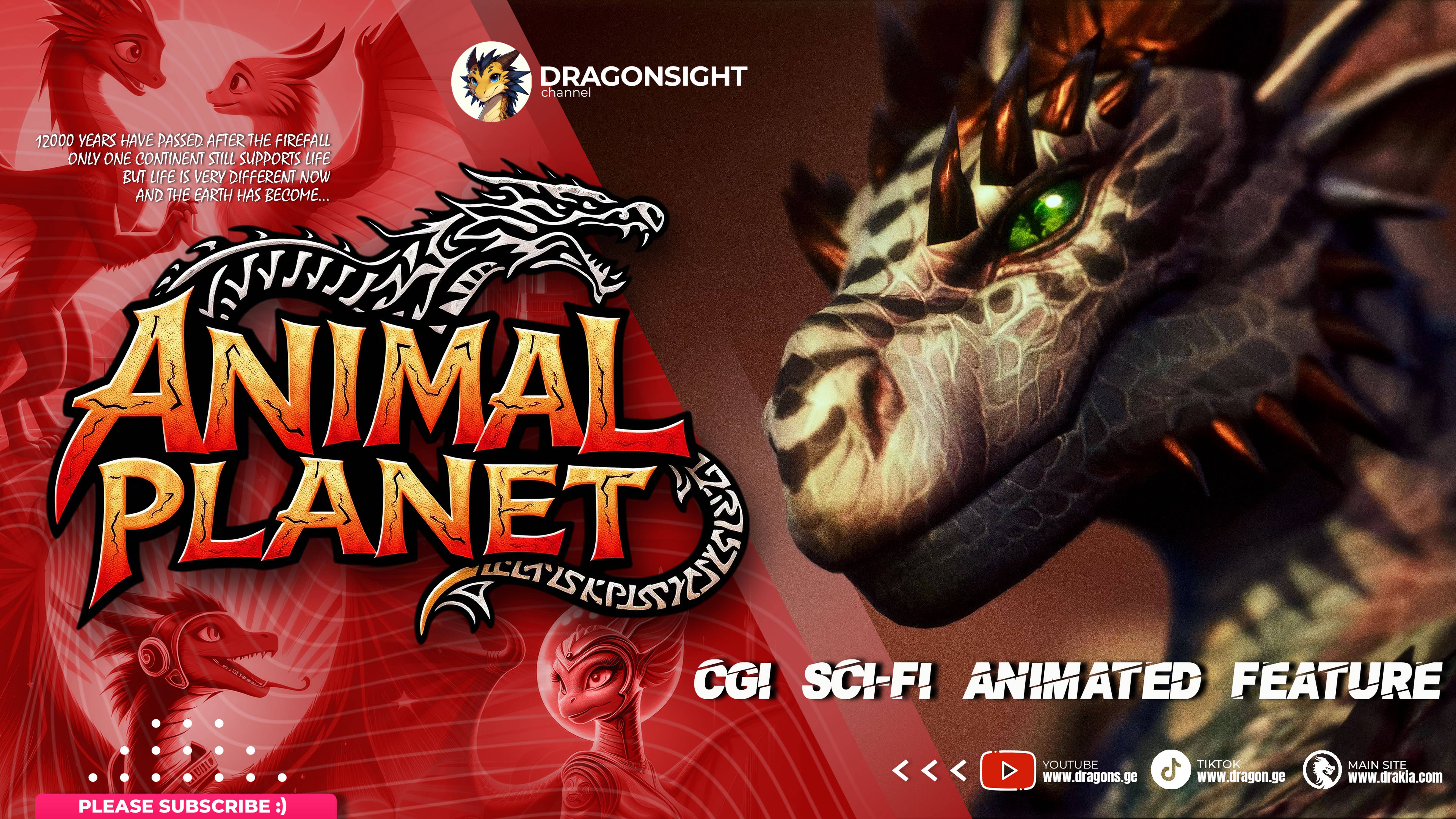 В мире животных 🐉 CGI 3D полнометражный анимационный научно-фантастический фильм