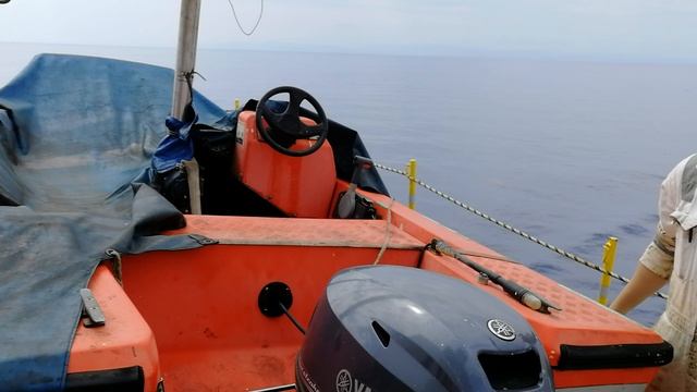 Проверка рабочей шлюпки