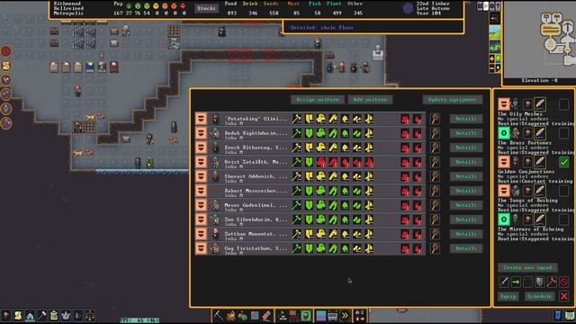 БОЛЕЗНЕННАЯ ТРЕНИРОВКА! - #16 DWARF FORTRESS ПРОХОЖДЕНИЕ