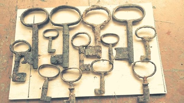 Обзор старинных ключей и ключиков