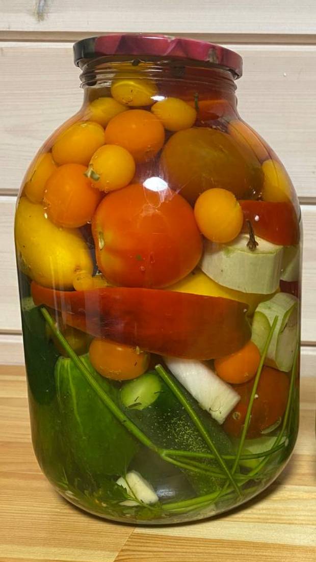 Универсальный маринад для всех овощей 3/6/9 #shorts #еда #shortsvideo