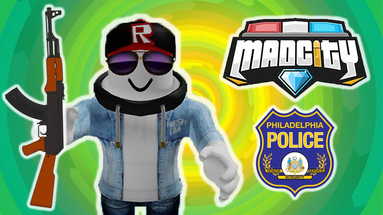 Роблокс Мэд Сити | СРАЖАЮСЬ ОДИН С ГОРОДОМ БАНДИТОВ! | Roblox Mad City