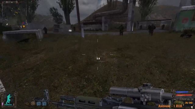 S.T.A.L.K.E.R. Shadow of Chernobyl Стрим 3 Полное прохождение на русском языке сложность максимум