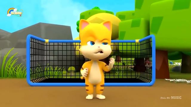 Con Mèo Của Em, Rửa Mặt Như Mèo - Nhạc Thiếu Nhi Remix Sôi Động Hoạt Hình Con Mèo