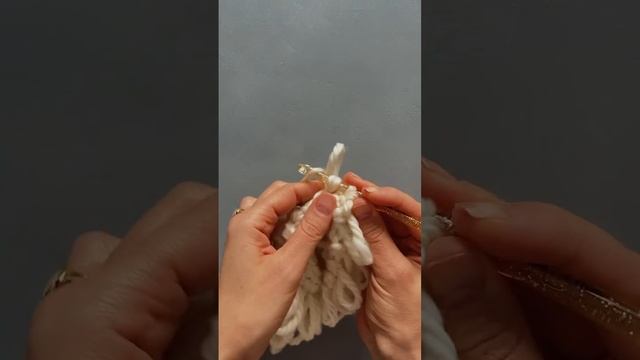 Узор Мех крючком