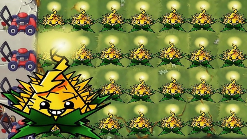 Взрывная мята и компания против зомби !!!