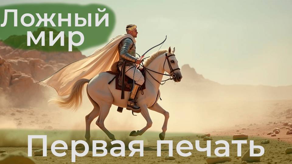 Первая печать - ложный мир. Откровение 6 глава 1-2 стих | Евгений Рожков | церковь ЕХБ г.Батайск