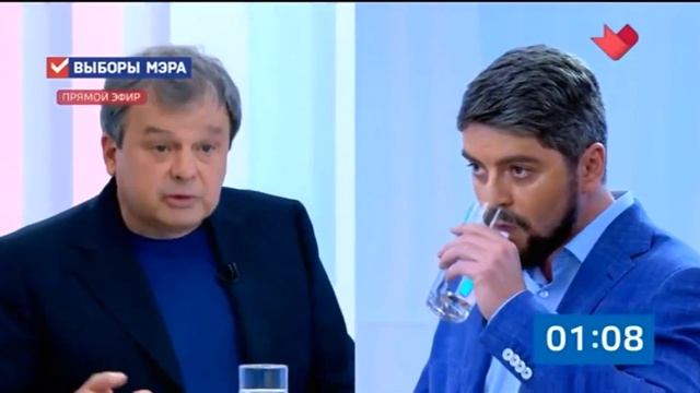 Дебаты 1 (вопрос Балакину про маршрутки)