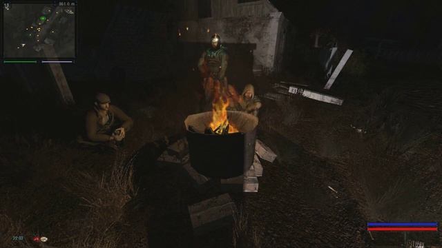 S.T.A.L.K.E.R. песня у костра