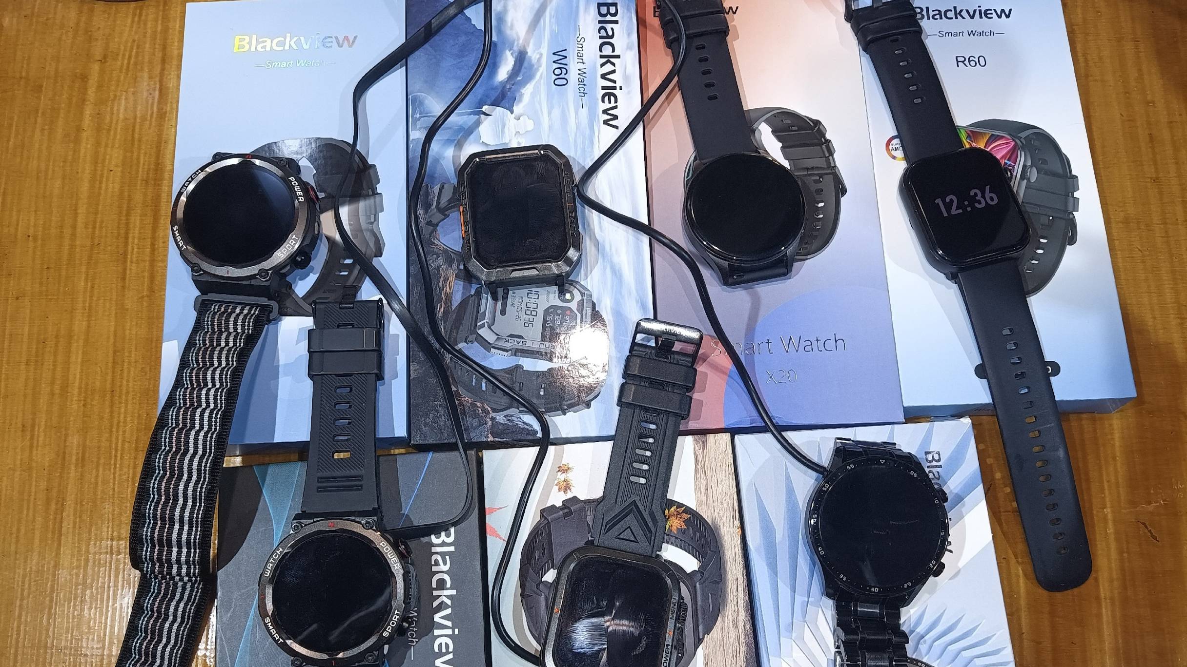 Сравниваем часы Blackview (визуально, просили)