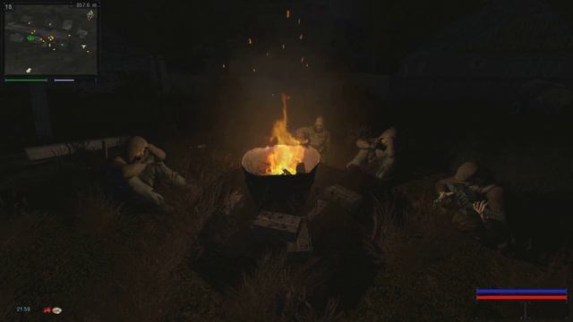 S.T.A.L.K.E.R. Путь Человека Шаг в Неизвестность. Сталкерские песни у костра