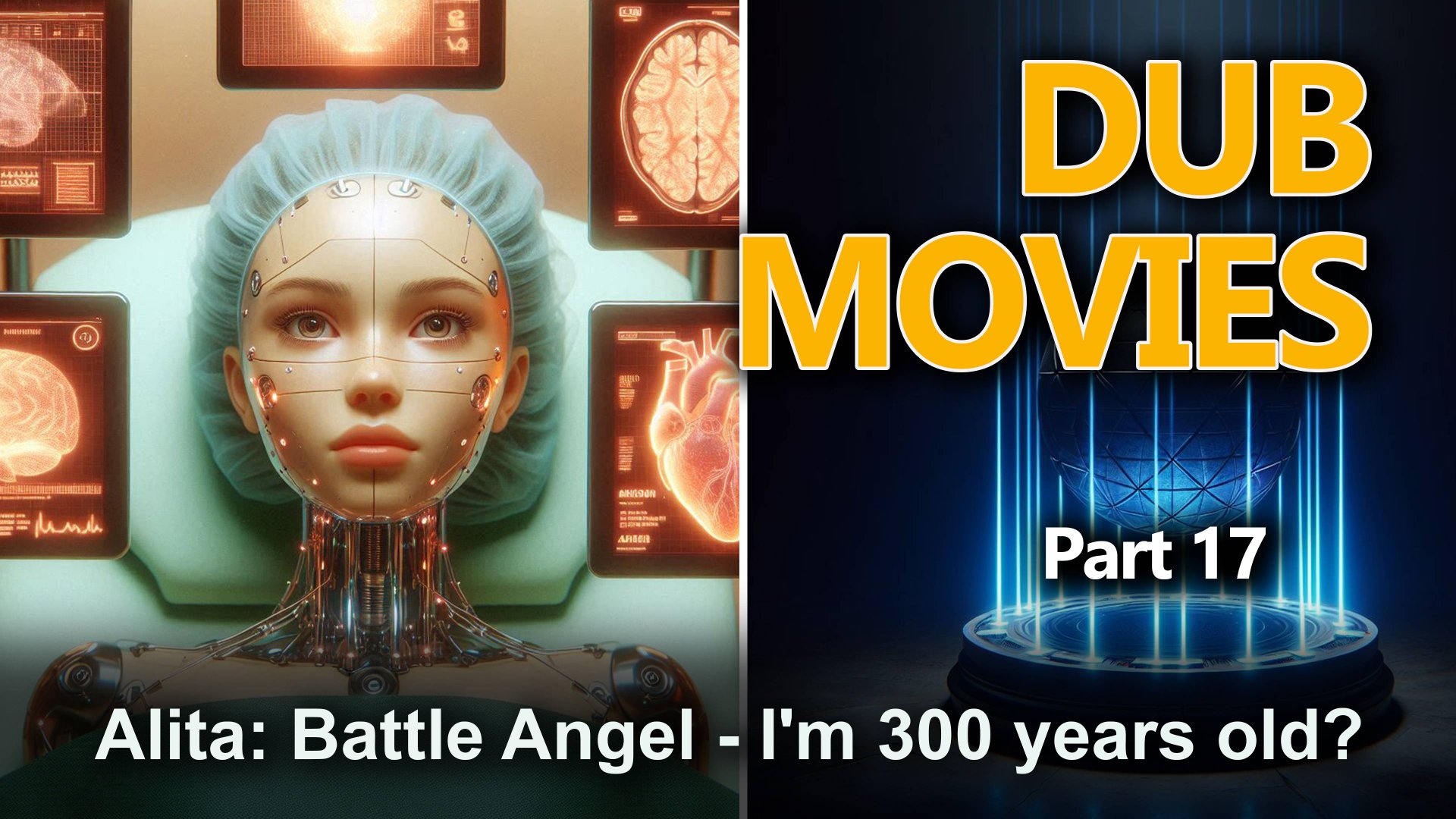 Dub Movies. Part 17. Alita - I'm three hundred years old