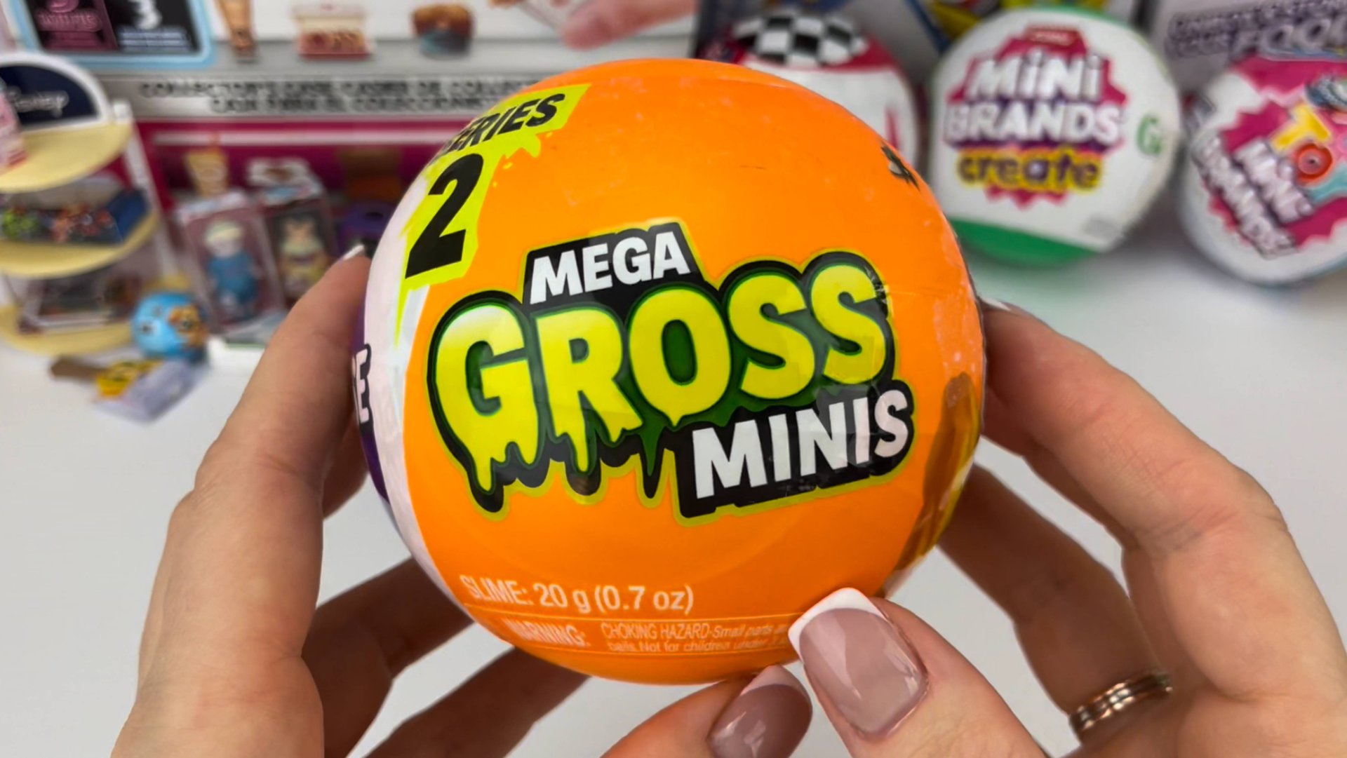 Распаковка необычного сюрприза Mega Gross Minis 5 Zuru surprise / ASMR #сезонконтентаRUTUBE