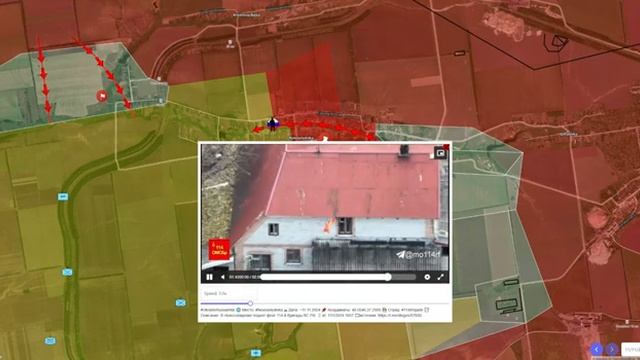 Подрыв Терновской дамбы.ВС РФ подходят к Купянску.ВСУ эвакуируют Боровую.СВО.Военные сводки 11.11.24