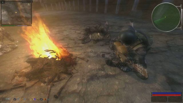 S.T.A.L.K.E.R. песни у костра. "Братишка Коленька"