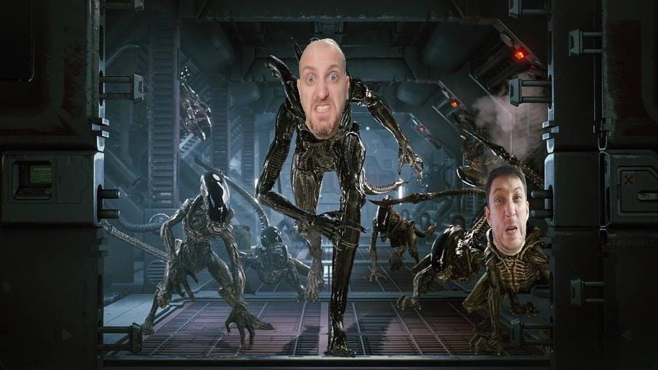 Продолжаем истребление ксеноморфов - coop (Aliens Fireteam Elite) №2