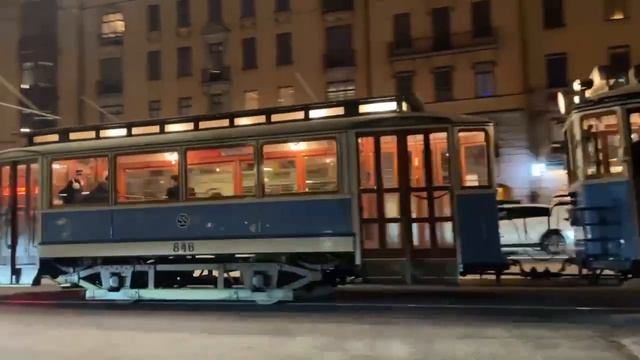 100-летний трамвай в центре Стокгольма, Нереальная Красота