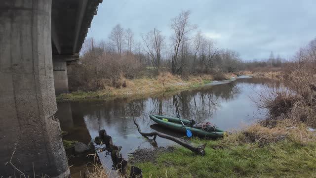 Сплав по реке Комёла .