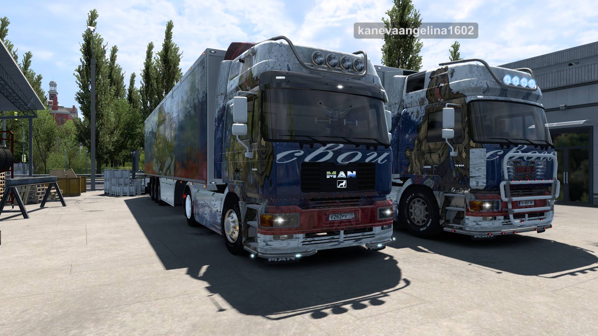 Euro Truck Simulator 2 Россия-Беларусь(часть2)