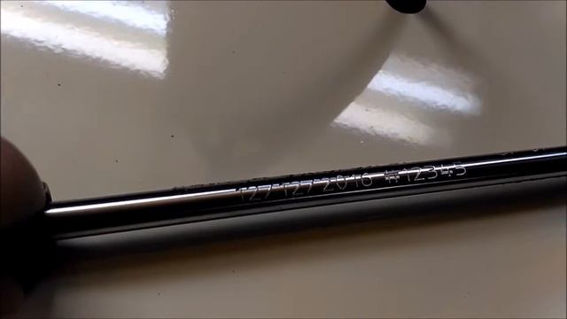 Маркировка мелкого цилиндра (газовый упор)