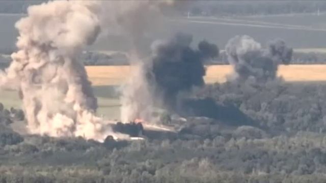 По логистическим базам ВСУ начал прилетать чугуний. Быть добру!