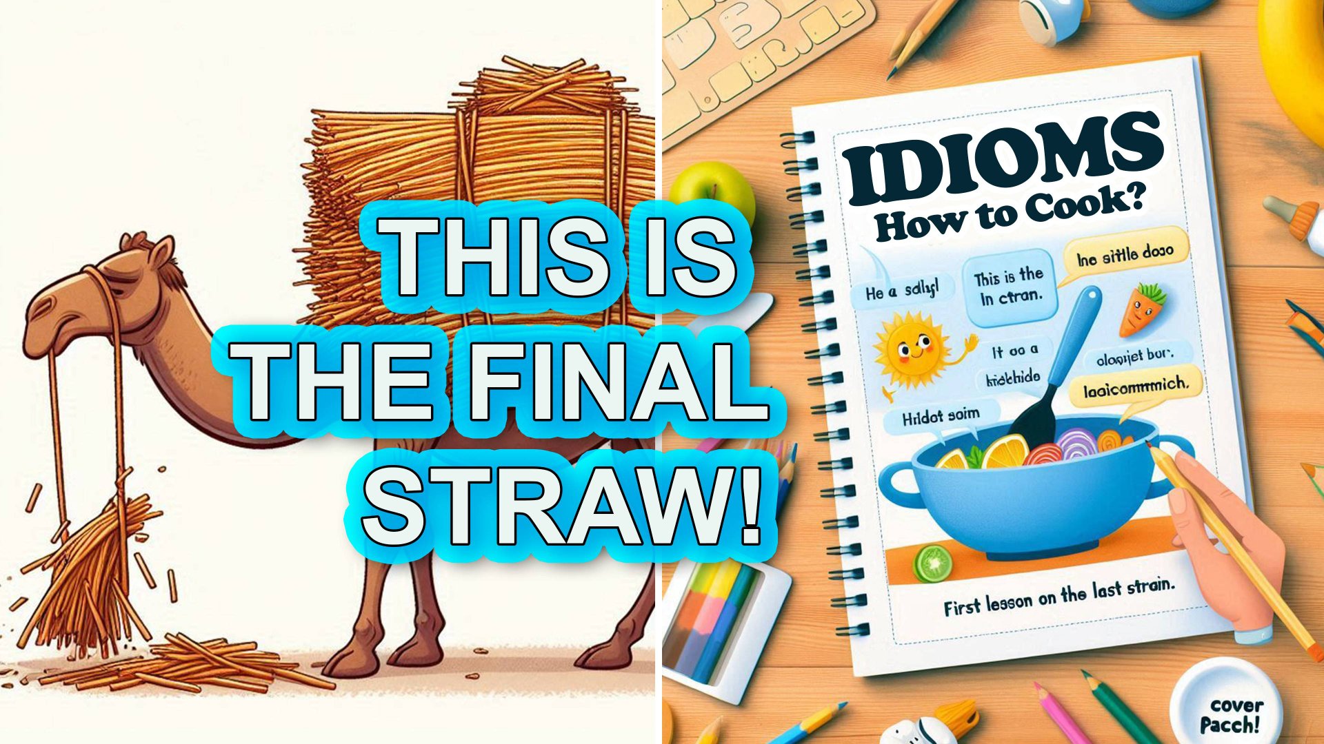 Idioms. This is the Final Straw!