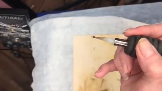 Работа на ковре от Оксаны Голубовой