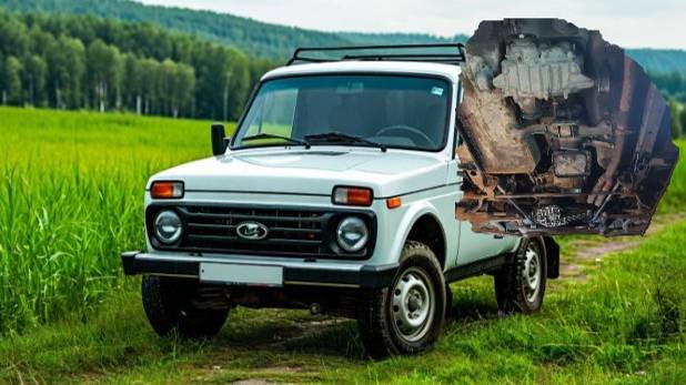 Слушаем шум раздатки на моей новой ниве