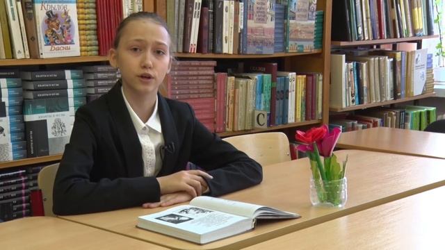 Хоценко Татьяна читает басню И.А.Крылова "Ворона и лисица"