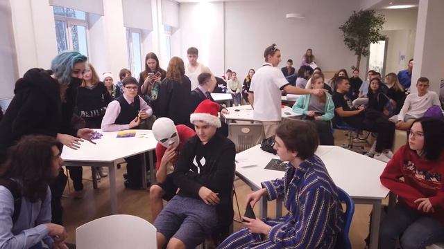 ГБОУ Школа "Дмитровский" - Посвящение в старшеклассники. 24.12.2021