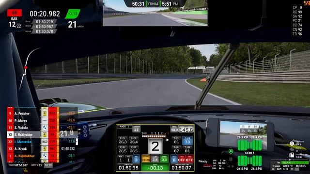 ACC-GT, Open Cup, 60 minutes of Monza, 28/06/2023