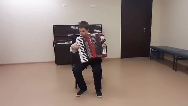 Испол.: Булах Григорий - Р.н.п. «Вдоль да по речке» обр. В. Белова - ДШИ "Синтез"